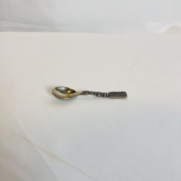 Silea | Dining | Vintage Silea Silver Plated Tassell Spoon | Poshmark